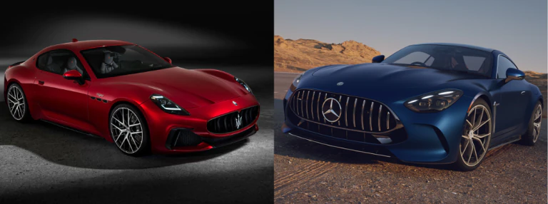 2026 Maserati GranTurismo vs 2026 Mercedes-AMG GT | Maserati of Edmonton